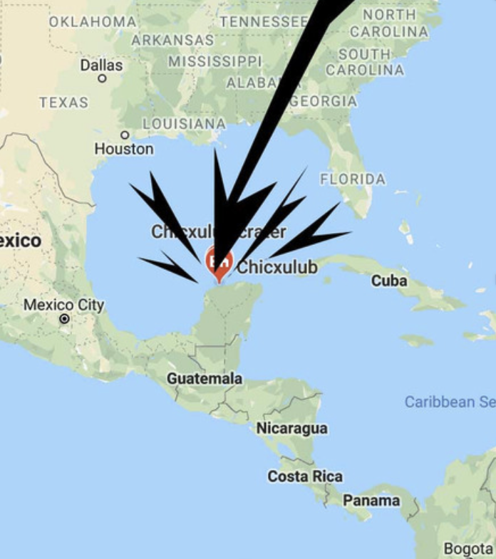 Pirinoa School, Asteroid, tsunami and the extinction of the dinosaurs ...